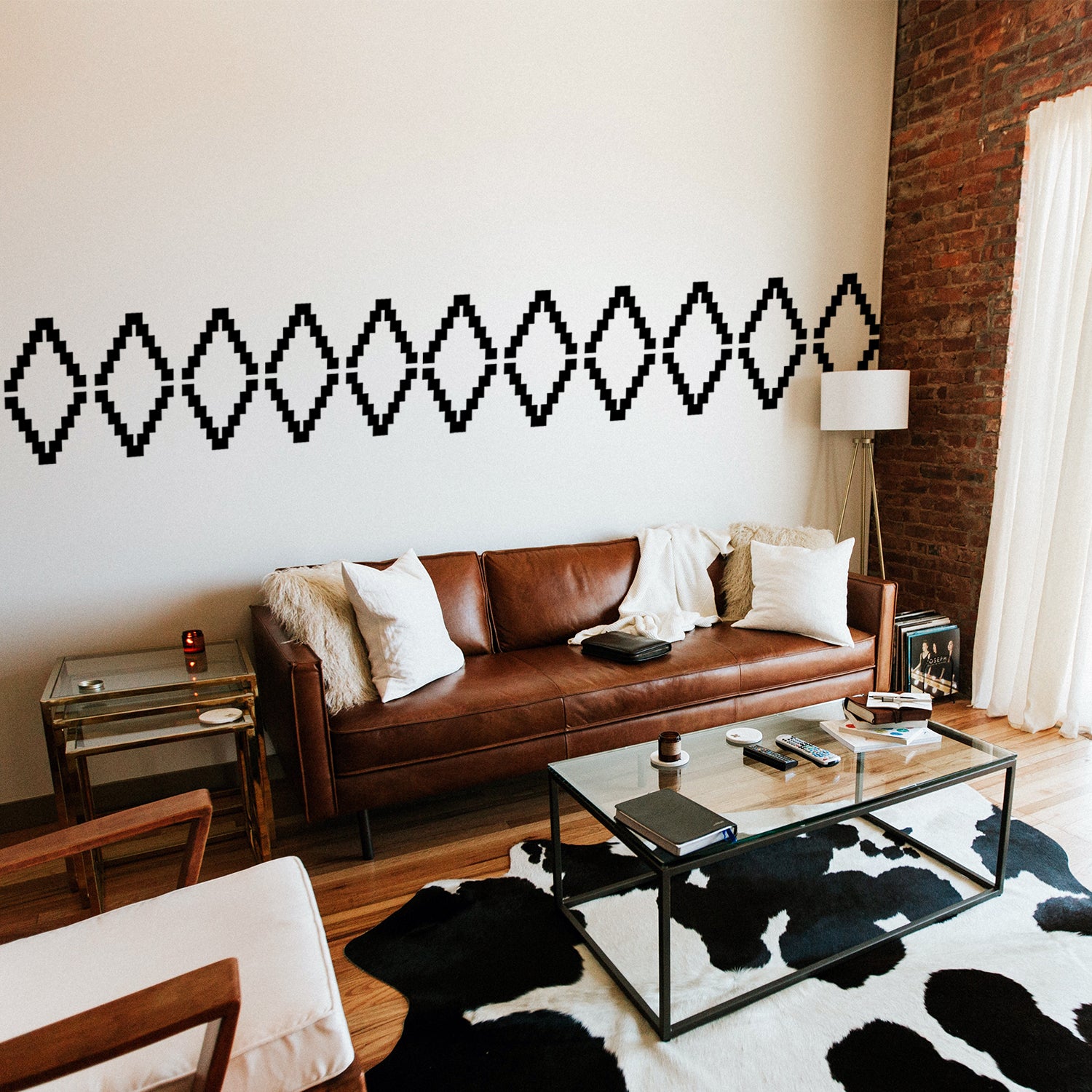 tribal pattern wall decor